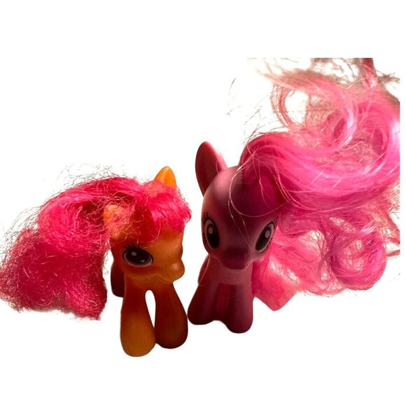 Hasbro | Toys | My Little Pony Figures Pinkie Pie Orange Pony With Long ...